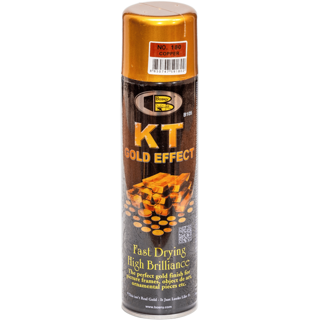 Акрилова фарба Bosny з ефектом мідний металік (KT-180), 300 мл ᐉ купити в Україні | SPRAY PAINT